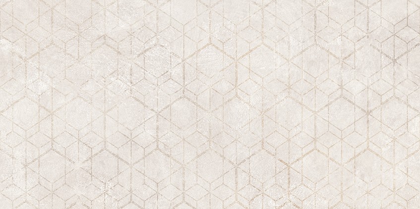 Fliesen LIV TERRIA IVORY GEO DECOR MATT RECT 29,8X59,8 G1 (NT1654-060-1 ...